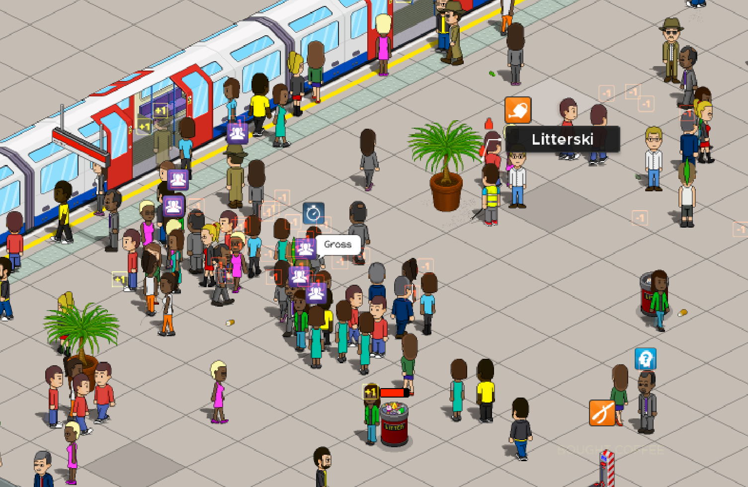 Overcrowd: A Commute 'Em Up by Squareplay Games